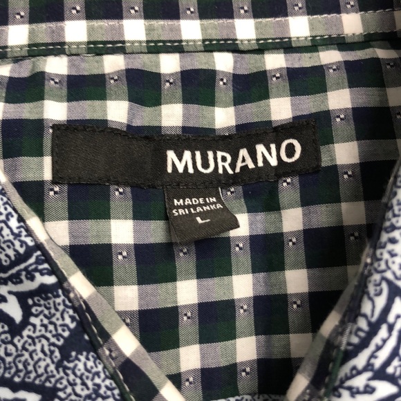 Murano | Shirts | Very Handsome Murano Mens Shirt Floral Print | Poshmark